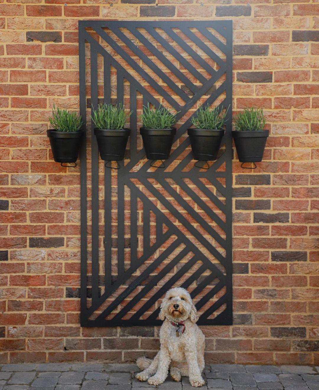 Vector 6ft x 3ft Large Garden Screen–Stylish Outdoor Privacy – Screen ...