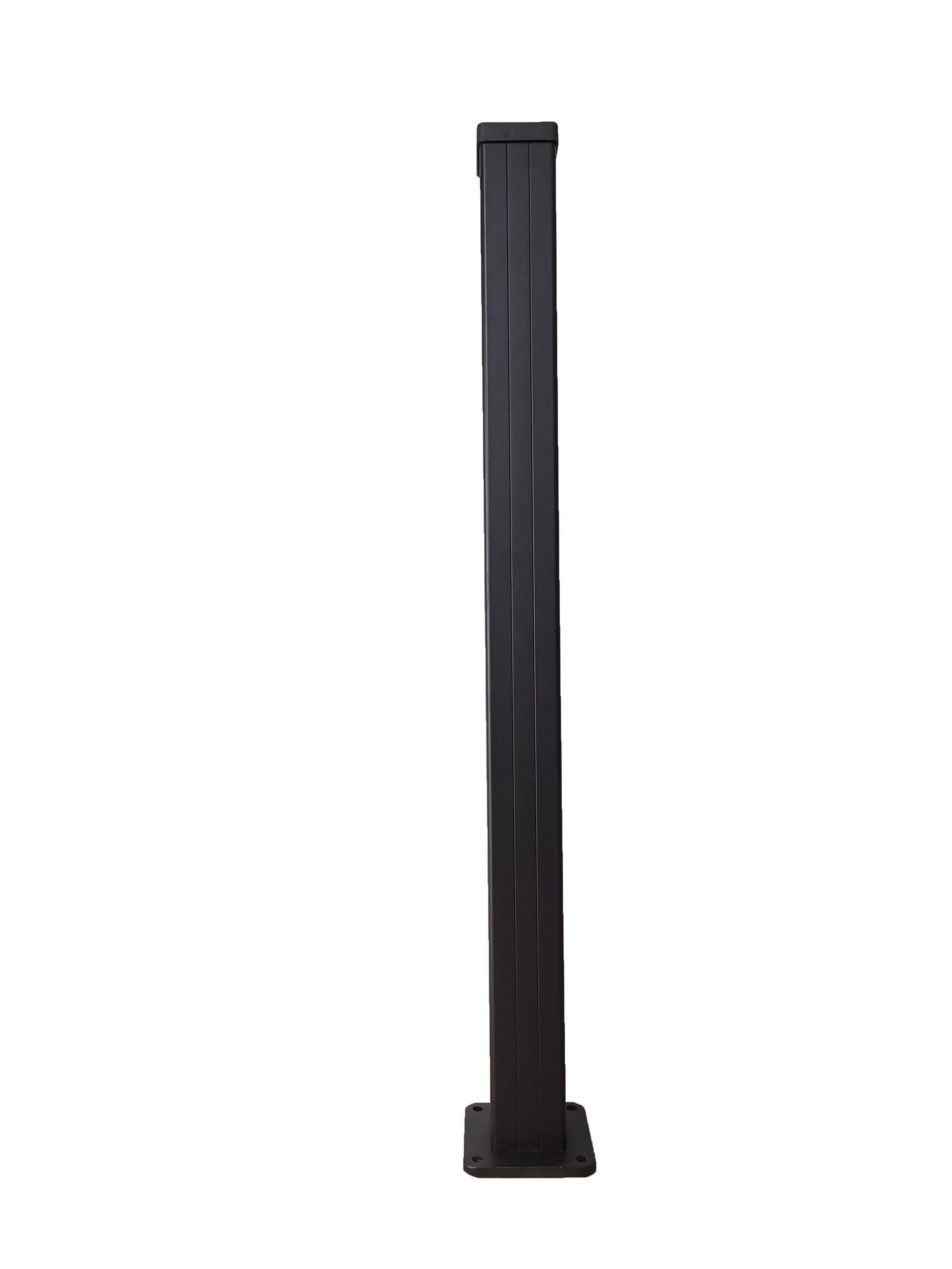 Short Black Post 1ft – Durable and Stylish Garden Solution