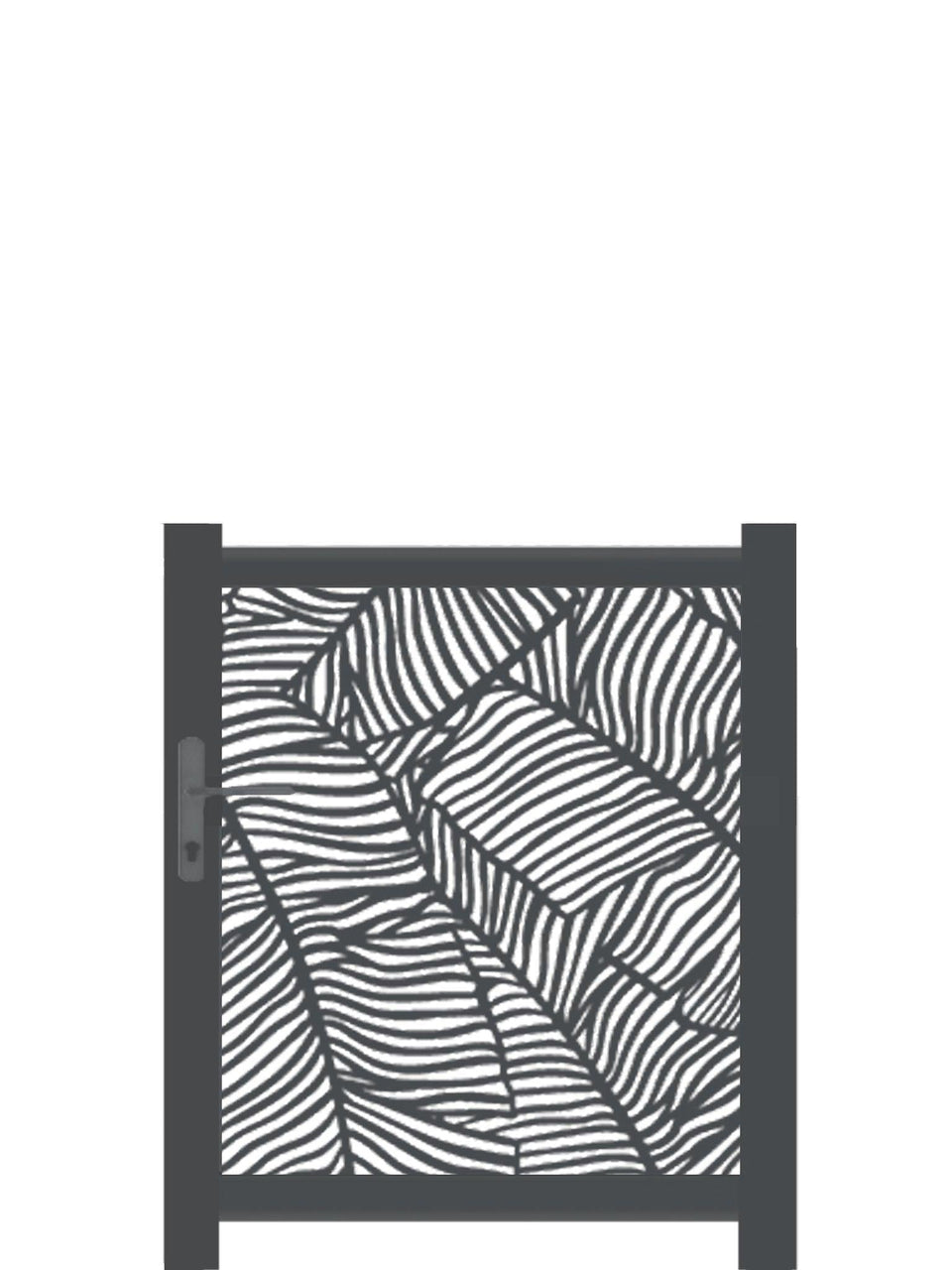 Verdure Screen Gate Dove Grey 4ft - Stylish Garden Gate – Screen With Envy