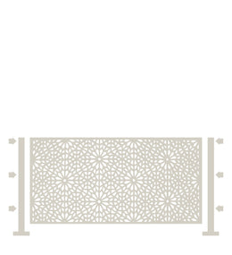 4ft Height Post Cream | Durable and Elegant Garden Post