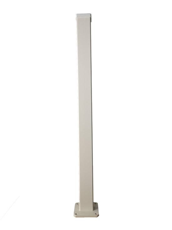4ft Height Post Cream | Durable and Elegant Garden Post