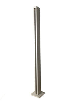 4ft Height Post Cream | Durable and Elegant Garden Post