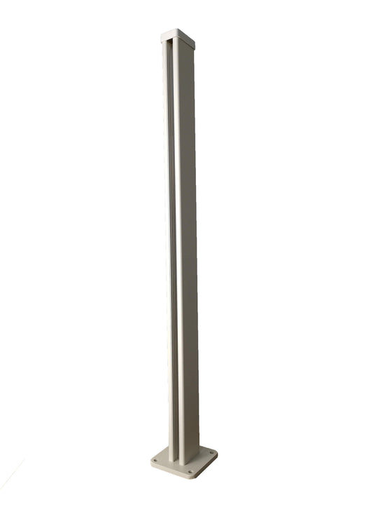 4ft Height Post Cream | Durable and Elegant Garden Post