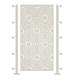 Full Height 6ft Post - Cream – Screen With Envy