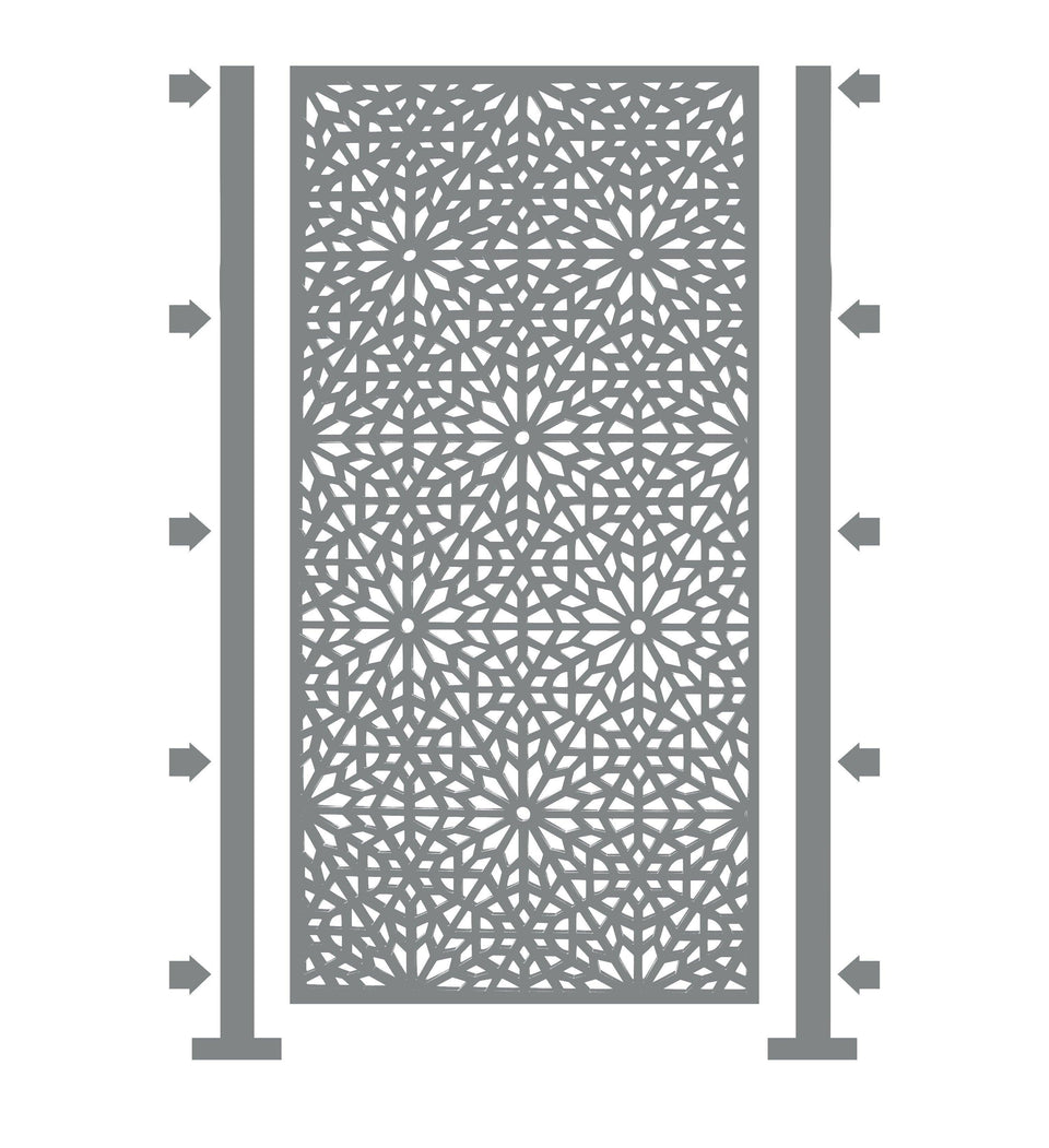 Durable Straight Post – Perfect Support for Screens & Gates – Screen ...
