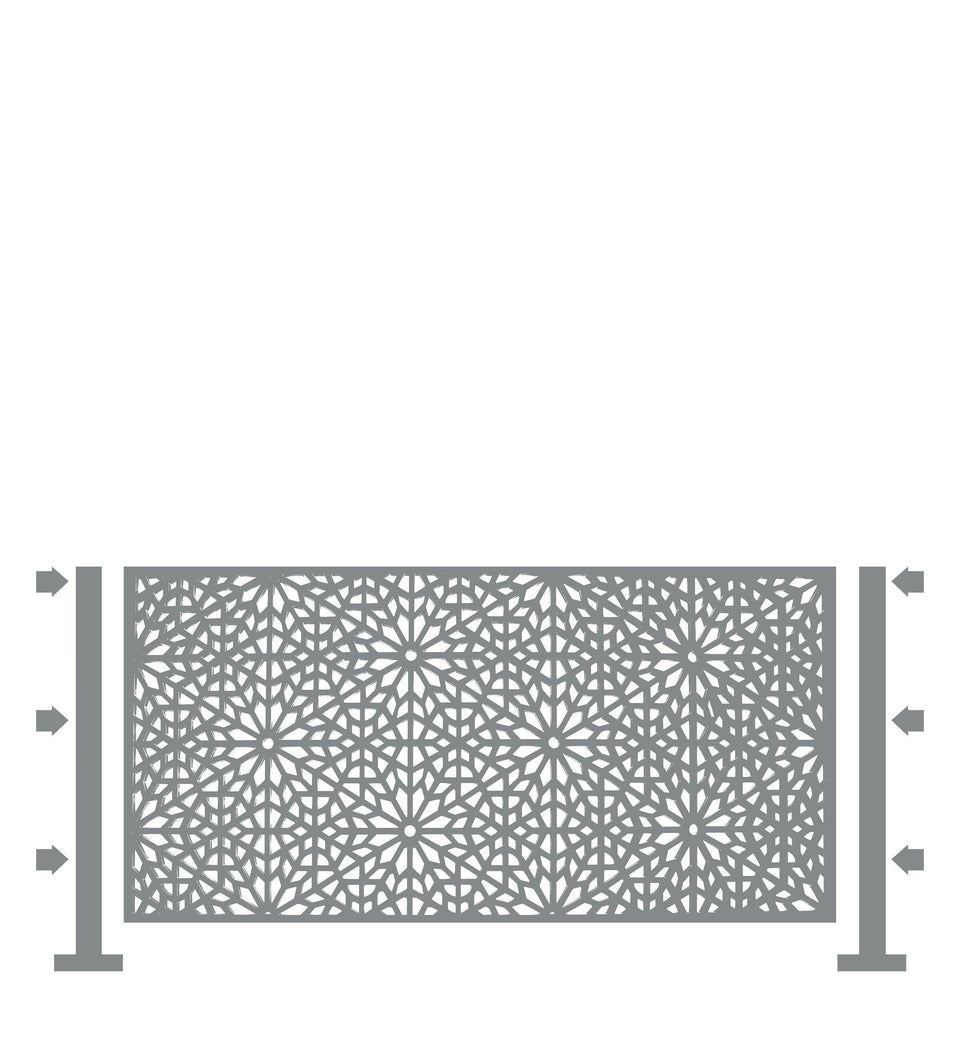 Durable Straight Post – Perfect Support for Screens & Gates – Screen ...