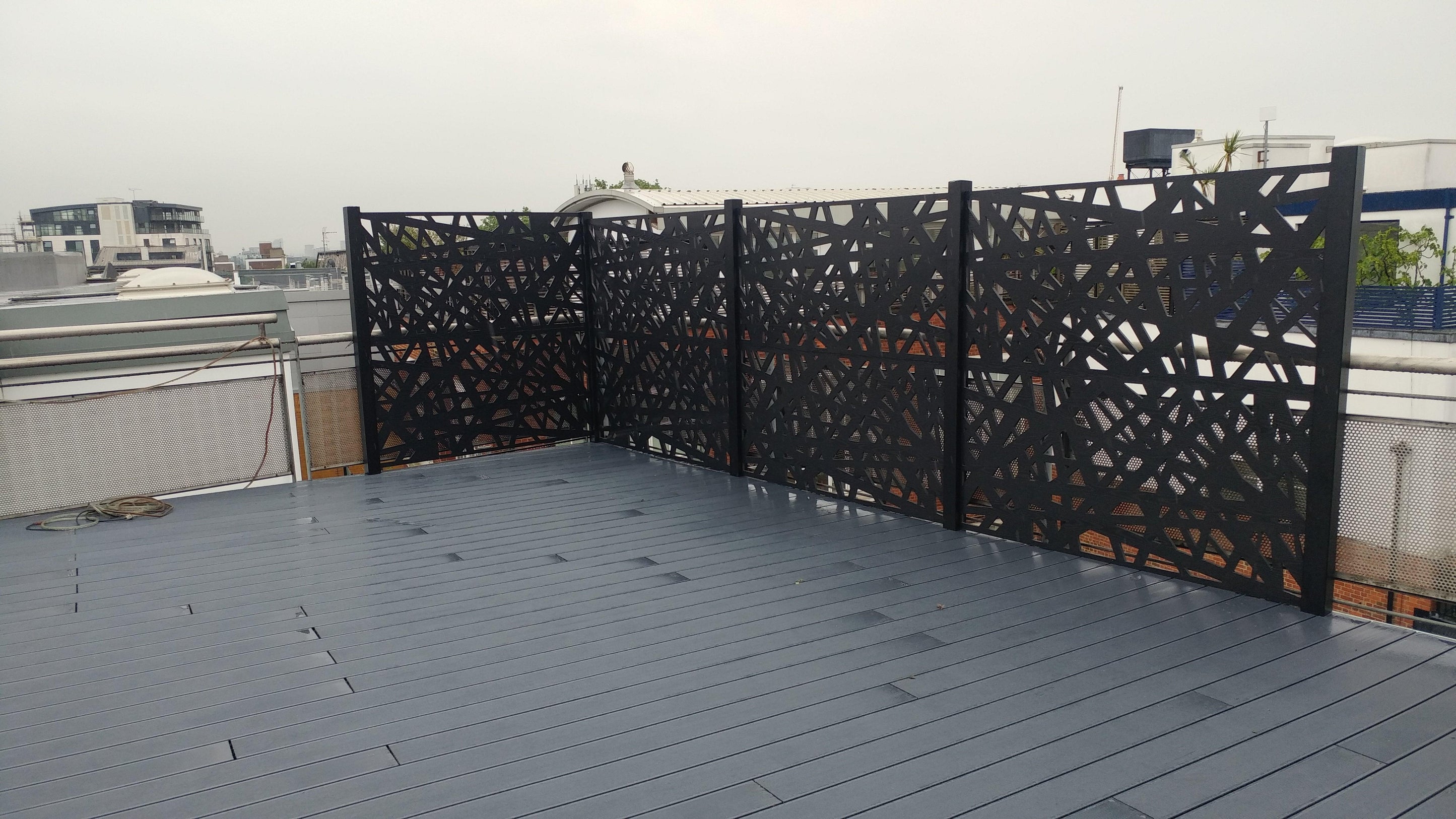 Full height corner post – screenenvy