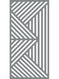 Vector 6ft x 3ft Large Garden Screen–Stylish Outdoor Privacy