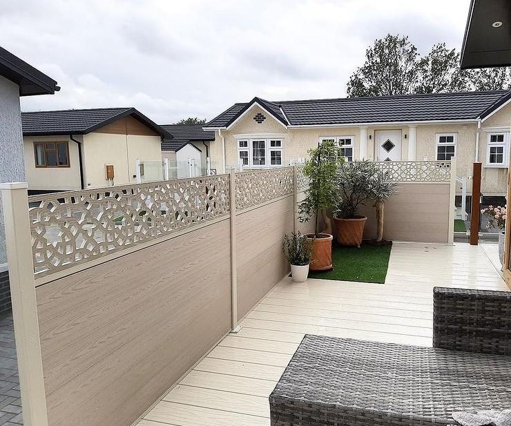 Alhambra Cream Fence – 3ft Tall Elegant Garden Screen – Screen With Envy