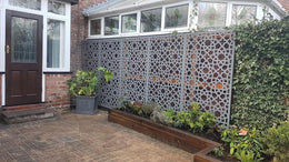 Alhambra Garden Screen Dove Grey 6ft x 3ft – Stylish Fence – Screen ...