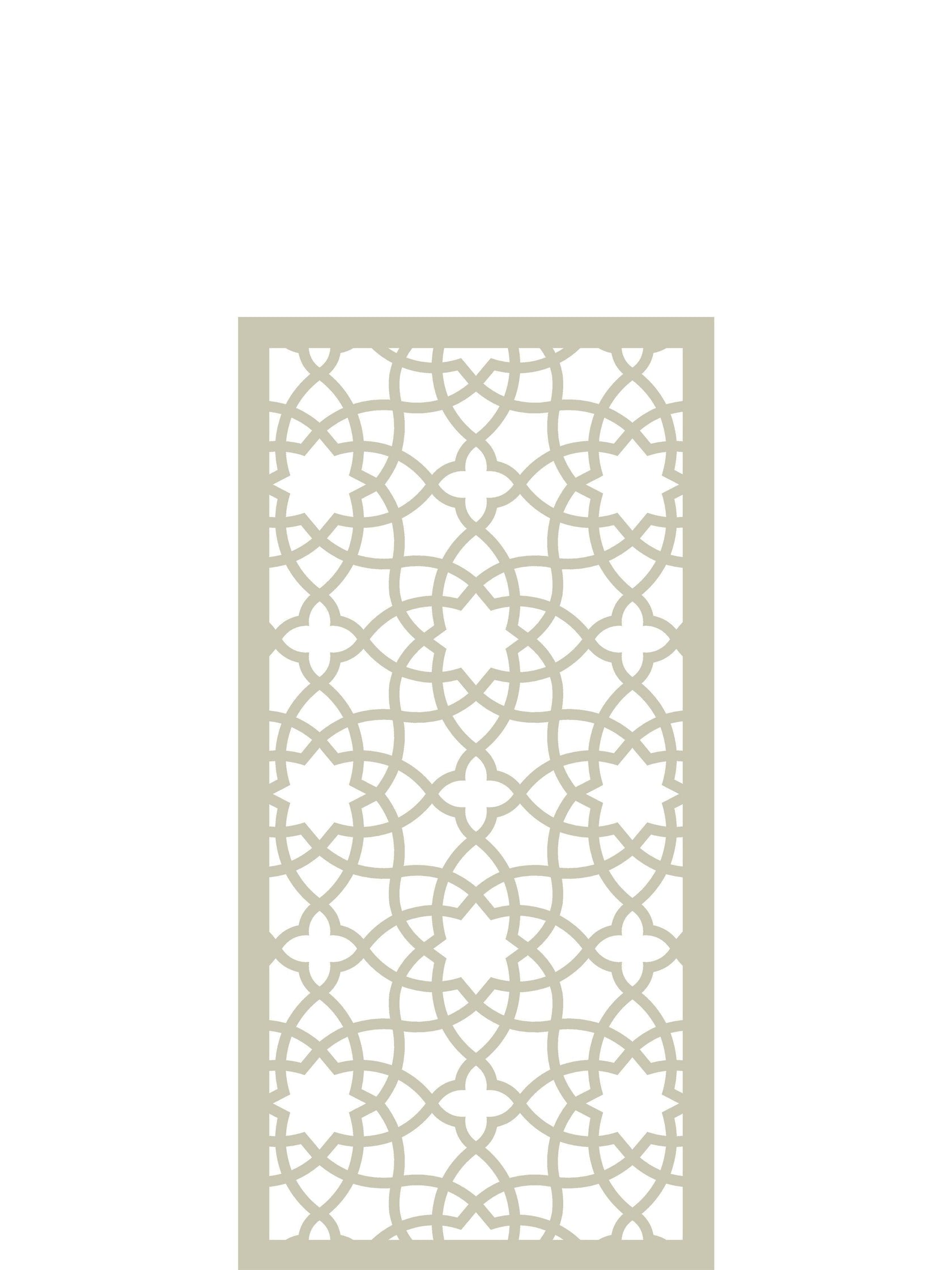 Alhambra Cream Medium Garden Screen 4ft x 2ft-Elegant Design – Screen ...