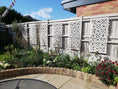 Alhambra Cream Medium Garden Screen 4ft x 2ft-Elegant Design