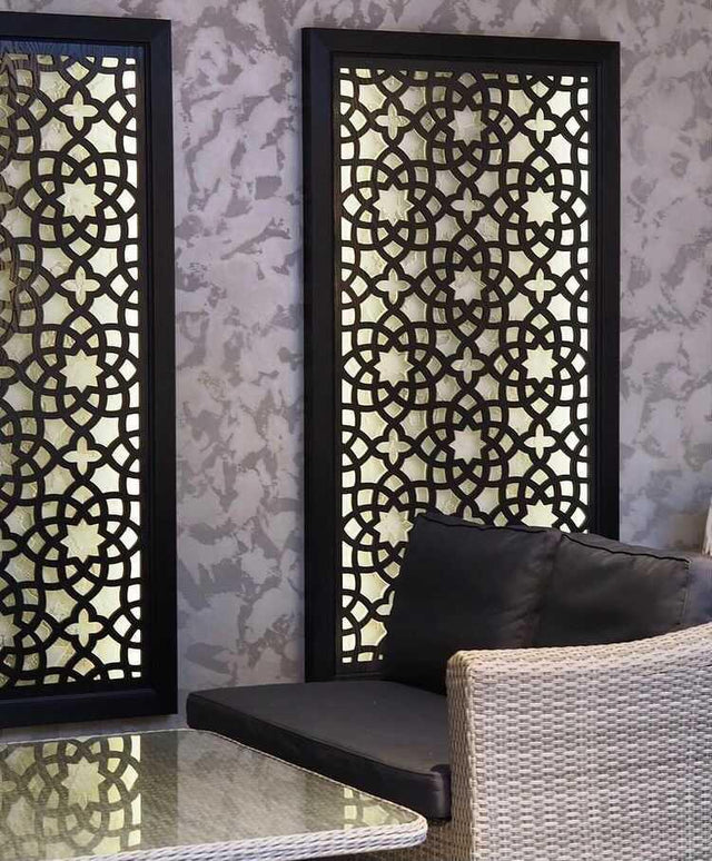 Alhambra Medium Garden Screen 4ft x 2ft - Stylish & Durable – Screen ...