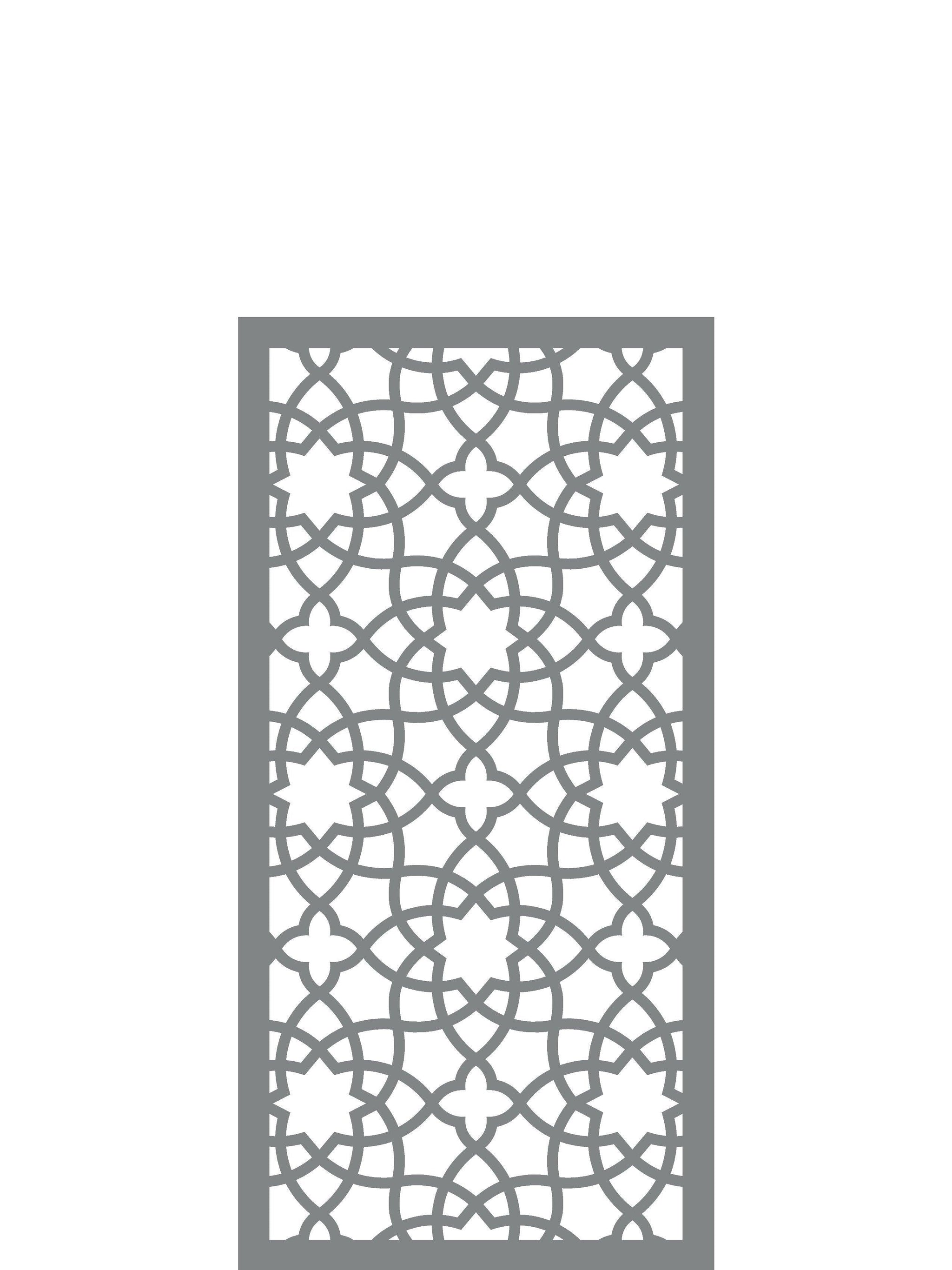 Alhambra Cream Medium Garden Screen 4ft x 2ft-Elegant Design – Screen ...