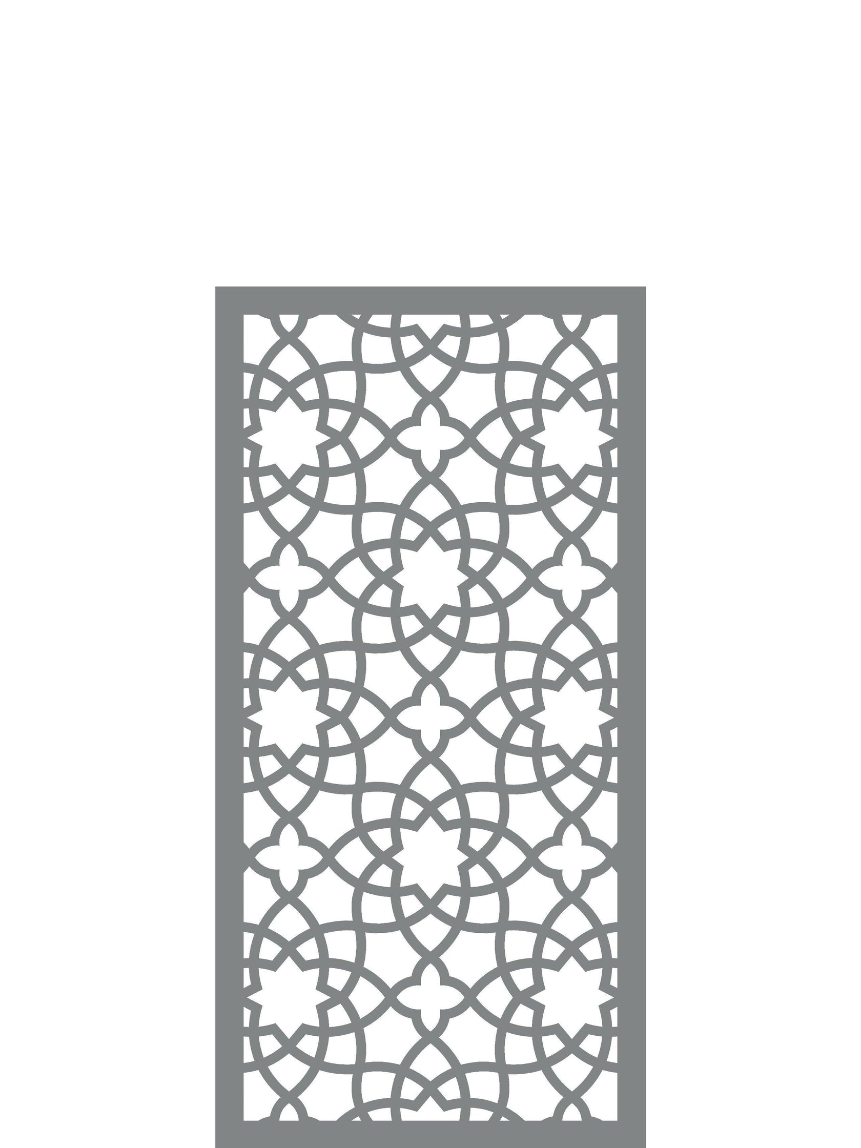 Alhambra Medium Garden Screen 4ft x 2ft - Stylish & Durable